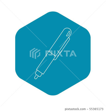Felt tip pen icon, outline style - Stock Illustration [55365173] - PIXTA