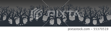 Happy Halloween footer or banner design... - Stock Illustration ...