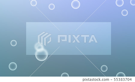 CG bubble bubble frame light blue blue - Stock Illustration [55383704 ...
