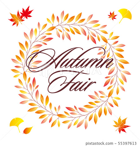 Autumn POP - Stock Illustration [55397613] - PIXTA