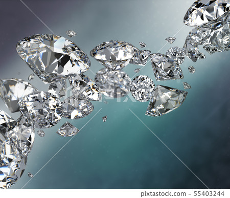 abstract background with diamonds - Stock Illustration [55403244] - PIXTA