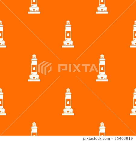 Beacon pattern vector orange - Stock Illustration [55403919] - PIXTA