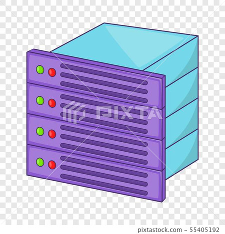 Database icon, cartoon style - Stock Illustration [55405192] - PIXTA