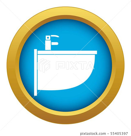 Bidet icon blue vector isolated - Stock Illustration [55405397] - PIXTA