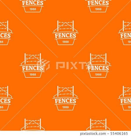 Fence prison pattern vector orange-插圖素材 [55406165] - PIXTA圖庫