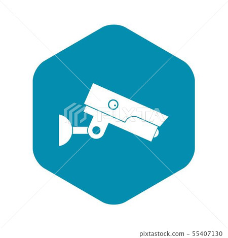 Security camera icon, simple style - Stock Illustration [55407130] - PIXTA