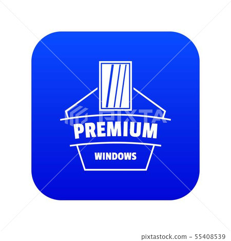Premium material icon blue vector - Stock Illustration [55408539] - PIXTA