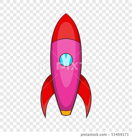 Long rocket icon, cartoon style - Stock Illustration [55409171] - PIXTA