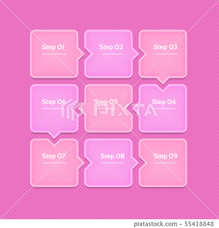 Vector progress background. Template for diagram - Stock Illustration ...