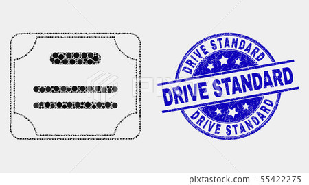 Vector Pixelated Certificate Diploma Icon and... - Stock Illustration ...