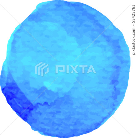 Watercolor_watercolor_illustration_circle_circl... - Stock Illustration ...