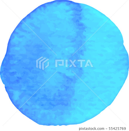 Watercolor_watercolor_illustration_circle_circl... - Stock Illustration ...