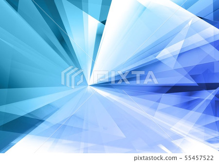 Summer image square blue - Stock Illustration [55457522] - PIXTA