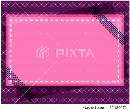Plaid wallpaper background card message card - Stock Illustration ...