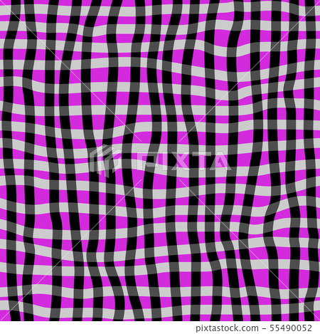 Hand drawn seamless checkered pattern - Stock Illustration [55490052 ...