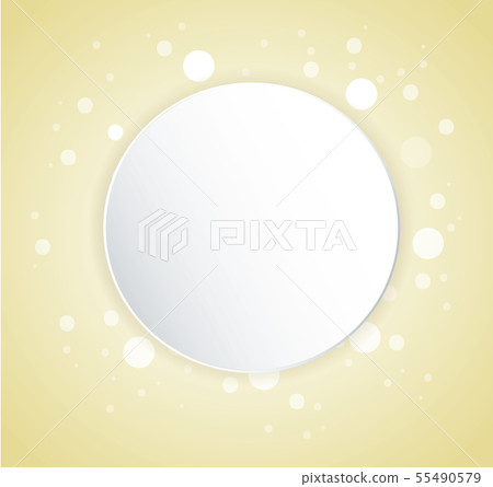 Abstract blue color Circle background - Stock Illustration [55490579 ...