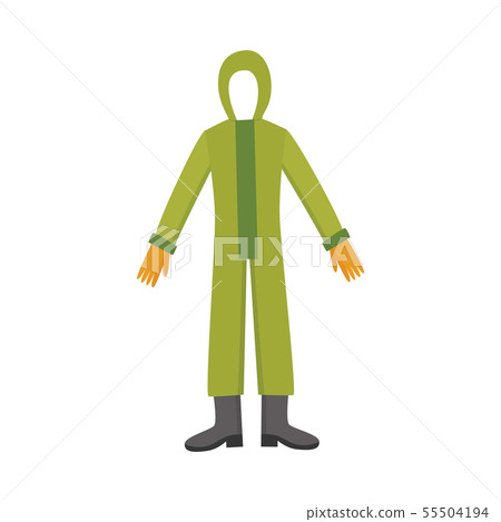 Chemical safety full-body suit - Stock Illustration [55504194] - PIXTA