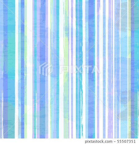 Refreshing summer watercolor stripe pattern - Stock Illustration ...