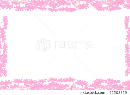 Cosmos frame - Stock Illustration [55508859] - PIXTA