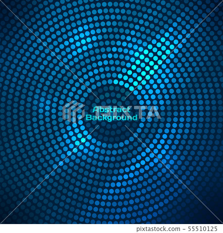 Abstract disco background with halftone. - Stock Illustration [55510125 ...