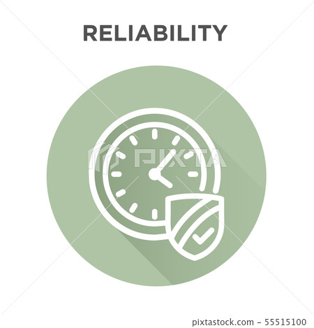 Reliability Icon - 스톡일러스트 [55515100] - PIXTA