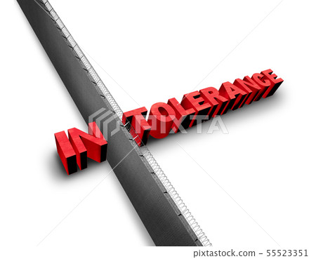 Intolerance Concept - Stock Illustration [55523351] - PIXTA