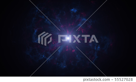 Colorful shock wave consisting particles. VFX...-插圖素材 [55527028] - PIXTA圖庫