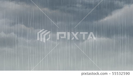 Cloudy sky 2c - Stock Illustration [55532590] - PIXTA