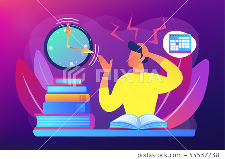 Exams and tests concept vector illustration - Stock Illustration ...