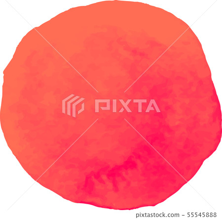 Watercolor_watercolor_illustration_circle_circl... - Stock Illustration ...