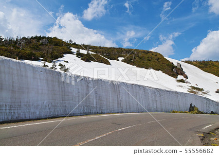 [Akita / Iwate Prefecture] Hachimantai Aspire Line - Stock Photo ...