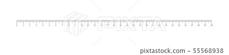 Metric units measure scale overlay bar for ruler.-插圖素材 [55568938] - PIXTA圖庫