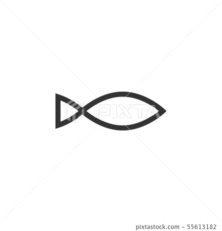 Fish menu icon design template vector isolated - Stock Illustration ...