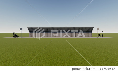 Block wall collapse sign CG8 - Stock Illustration [55705642] - PIXTA