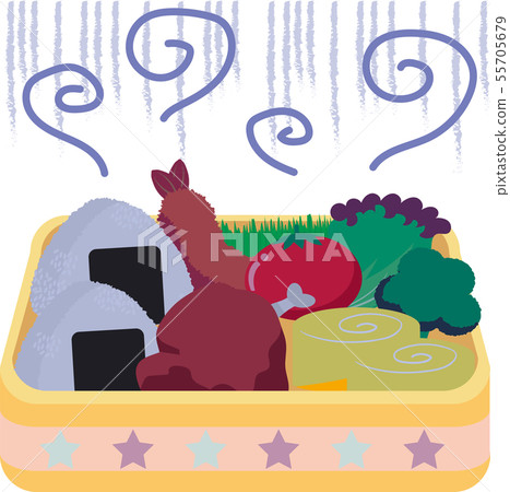 Damaged lunch - Stock Illustration [55705679] - PIXTA