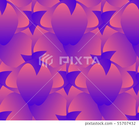 Abstract gradient fruit pattern. Bright color - Stock Illustration ...