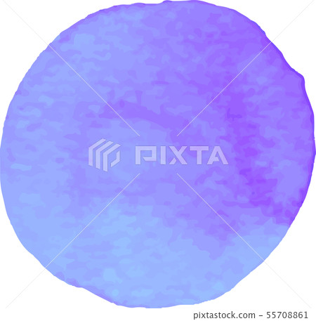 Watercolor_watercolor_illustration_circle_circl... - Stock Illustration ...