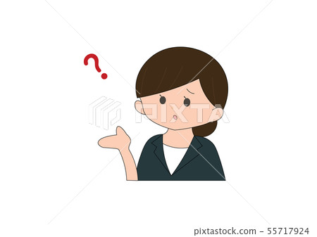 Wondering woman - Stock Illustration [55717924] - PIXTA