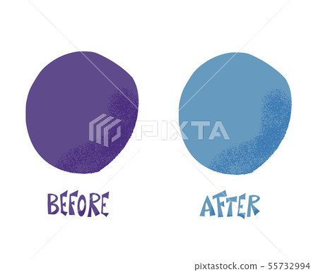 Before and after template. Vector illustration. - Stock Illustration ...