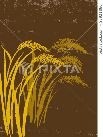 Rice watercolor painting - Stock Illustration [55921860] - PIXTA
