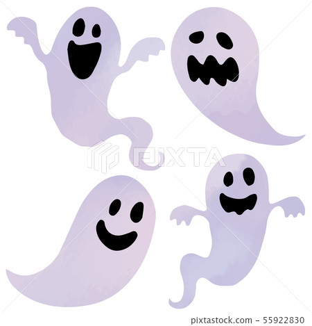 Halloween ghost set - Stock Illustration [55922830] - PIXTA