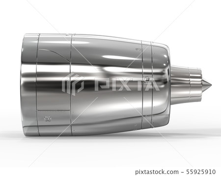 jet engine on white background - Stock Illustration [55925910] - PIXTA