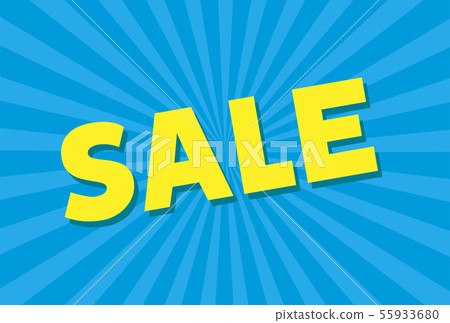 Sale pop design - Stock Illustration [55933680] - PIXTA