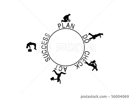 PCDA cycle - Stock Illustration [56004069] - PIXTA