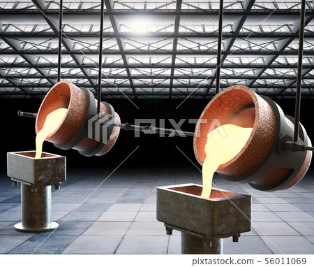 molten metal - Stock Illustration [56011069] - PIXTA