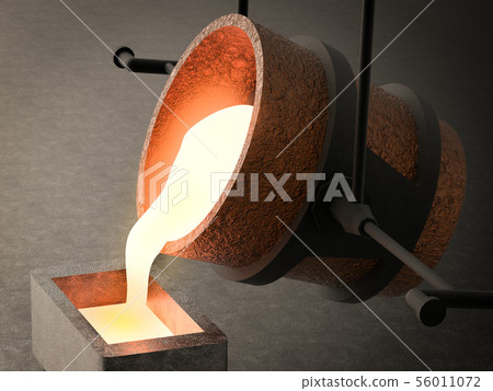 molten metal - Stock Illustration [56011072] - PIXTA