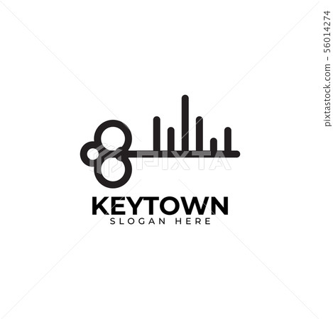 Key logo design template vector isolated - Stock Illustration [56014274 ...