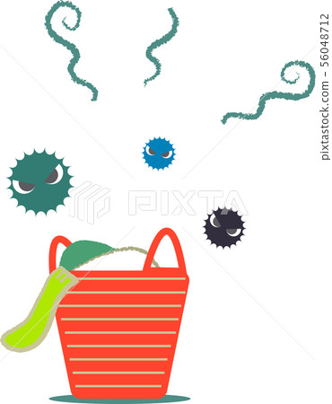 Laundry smelly bacteria - Stock Illustration [56048712] - PIXTA