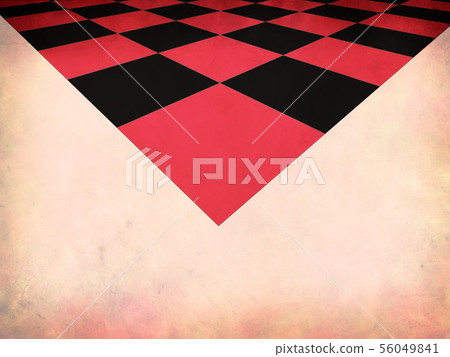 Grunge red checkered background - Stock Illustration [56049841] - PIXTA