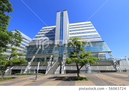 TFT Building West Building (Tokyo Fashion Town... - Stock Photo ...